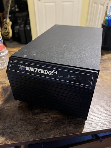 Nintendo 64 Game Storage Case Cabinet Drawer holds 12 Cartridges ...