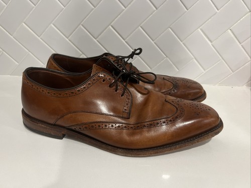 Allen Edmonds Bel Air Shoes 11.5 Chestnut Brown Wingtips | eBay