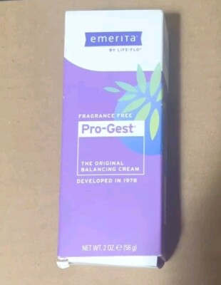 Pro-Gest, The Original Balancing Cream, Fragrance Free, 2 oz (56 g) EXP ...