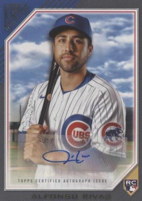 2022 Topps Gallery - Rookie Autographs Alfonso Rivas #RA-ARI (AU, RC ...
