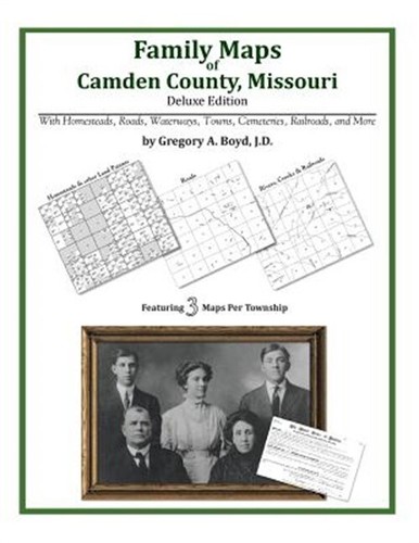 Family Maps of Camden County, Missouri (Paperback or Softback) | eBay