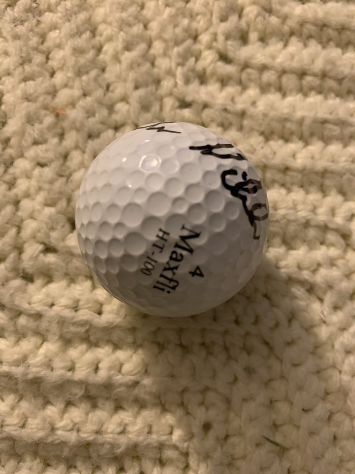 Alison Nicholas Signed Golf Ball Autographed LPGA | eBay