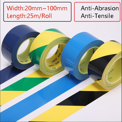 Hazard Warning Tape Rolls Self Adheasive Marking Barrier Social Safety ...