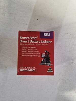 Sbi12 Redarc Battery Isolator 12V 100A Max C/Rate 400A Max In-Rush ...