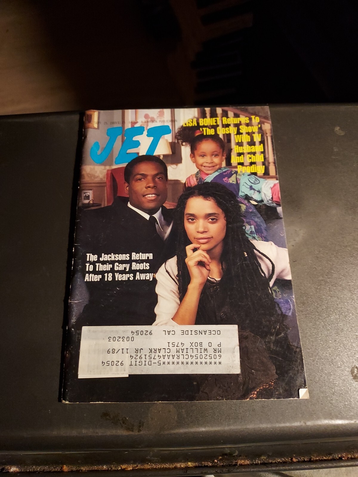 JET Magazine September 25 1989 Lisa Bonet Cosby Show Cover Black ...