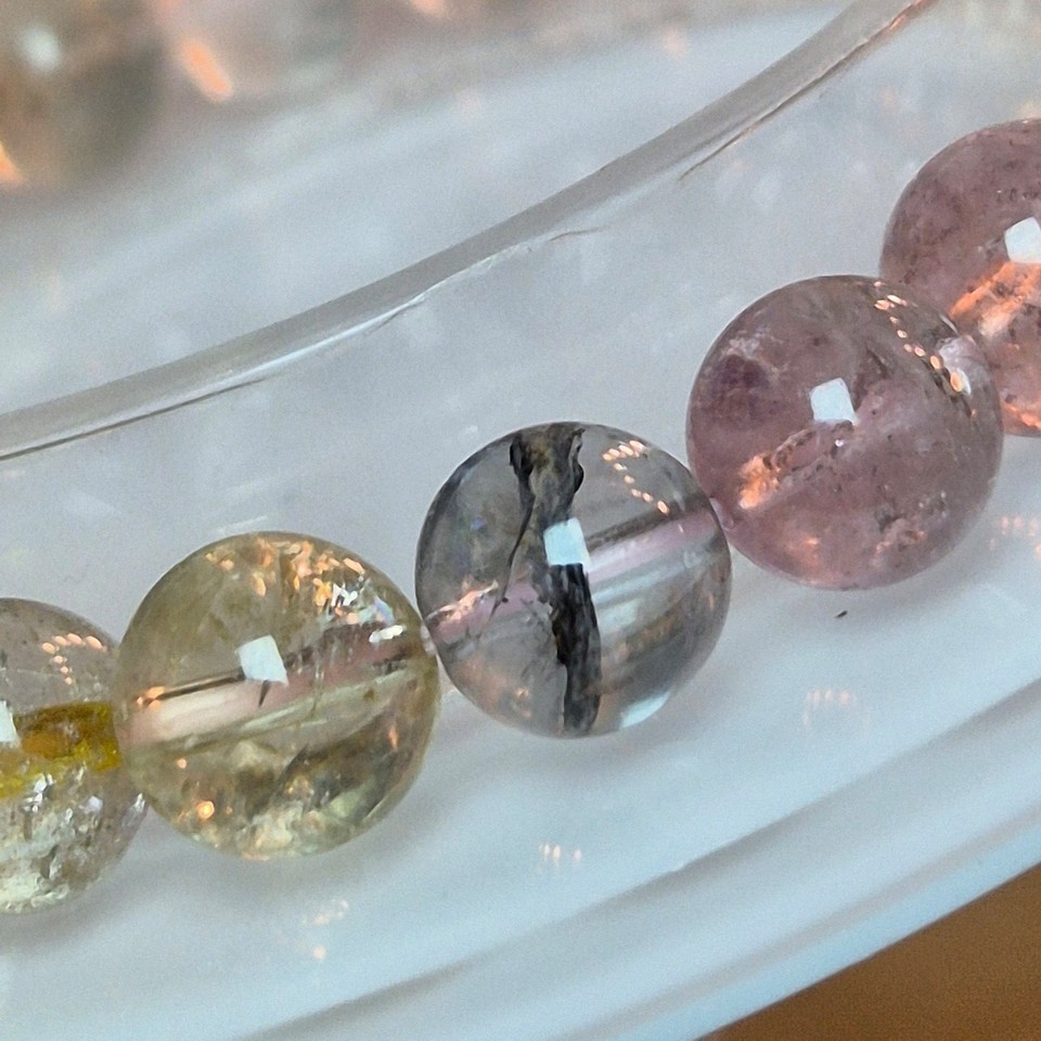 Tourmaline Bracelet 8mm #A004 | eBay UK