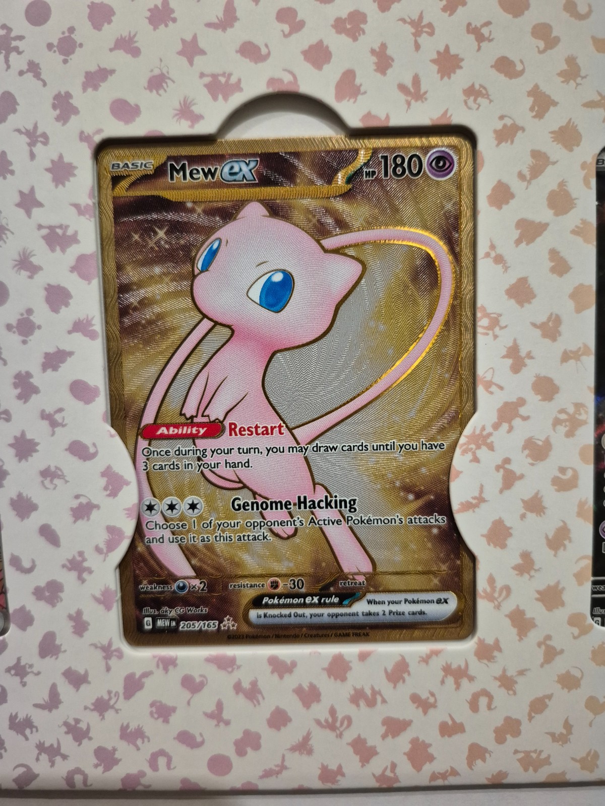 Pokémon 151 UPC Promo Set,TCG: Metal Mew 205, Sealed Mew 053 & Mewtwo ...