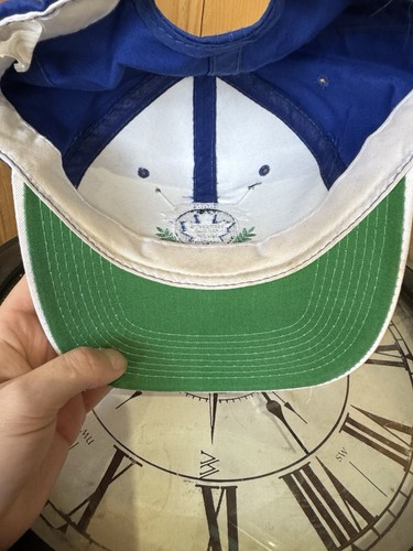 Vintage Toronto Maple Leafs Hat SnapBack Blue Two Tone Cap 90s Crest ...