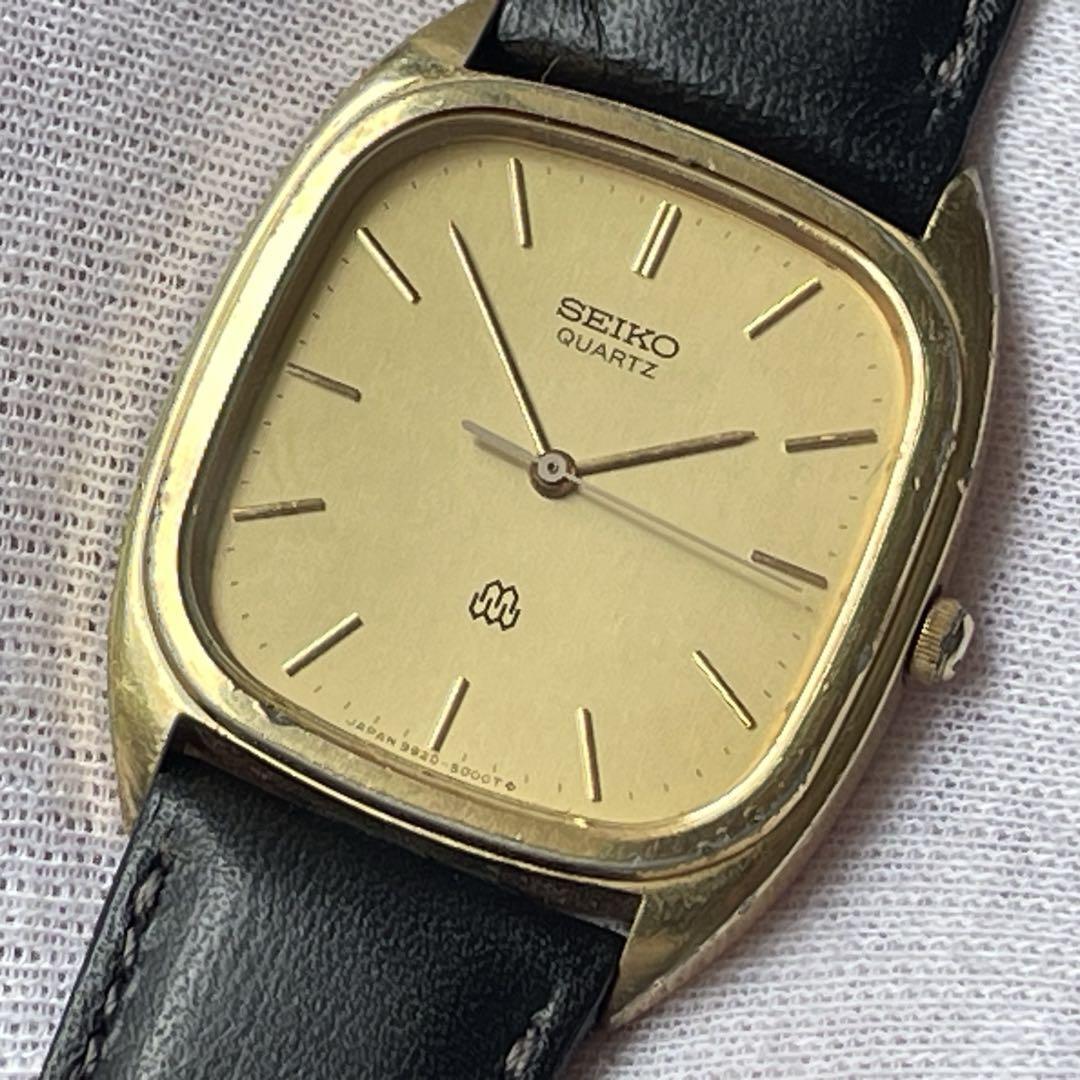 Seiko Twin Quartz 9920-5000 SGP Gold Dial Men's Dress Watch Seiko Twin Quartz 9920-5000 SGP Gold Dial Men's Dress Watch