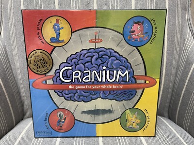 NEW Original CRANIUM Board Game Family 1998 The Game For Your Whole ...