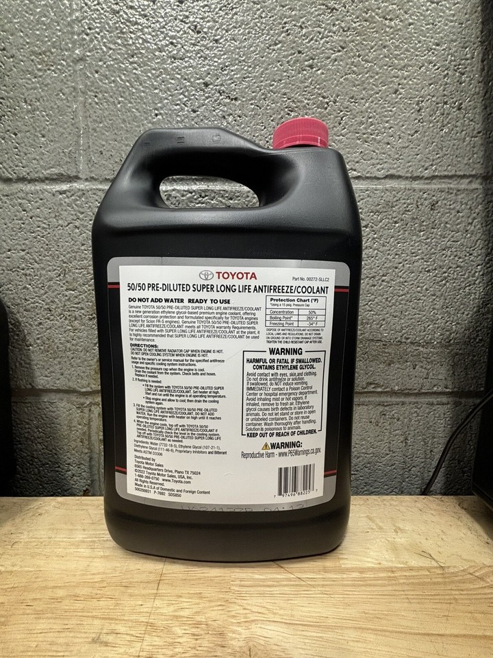 Toyota / Lexus Genuine 00272 SLLC2 Engine Coolant / Antifreeze | eBay