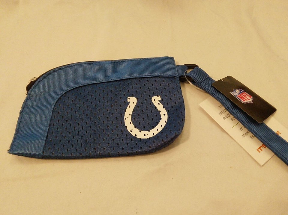 Indianapolis Colts NFL Small Red Zip Wristlet Purse Wallet | eBay