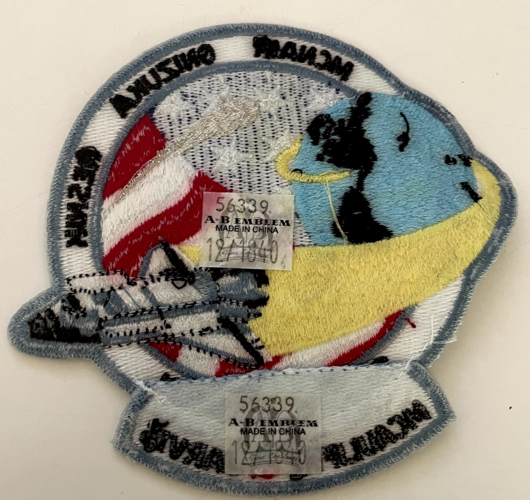 Mcauliffe Space Shuttle Badges