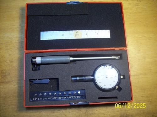 MHC Dial Bore Gage Gauge 0.4" - 0.7" Indicator GRAD .001" V.G.C.++ | eBay