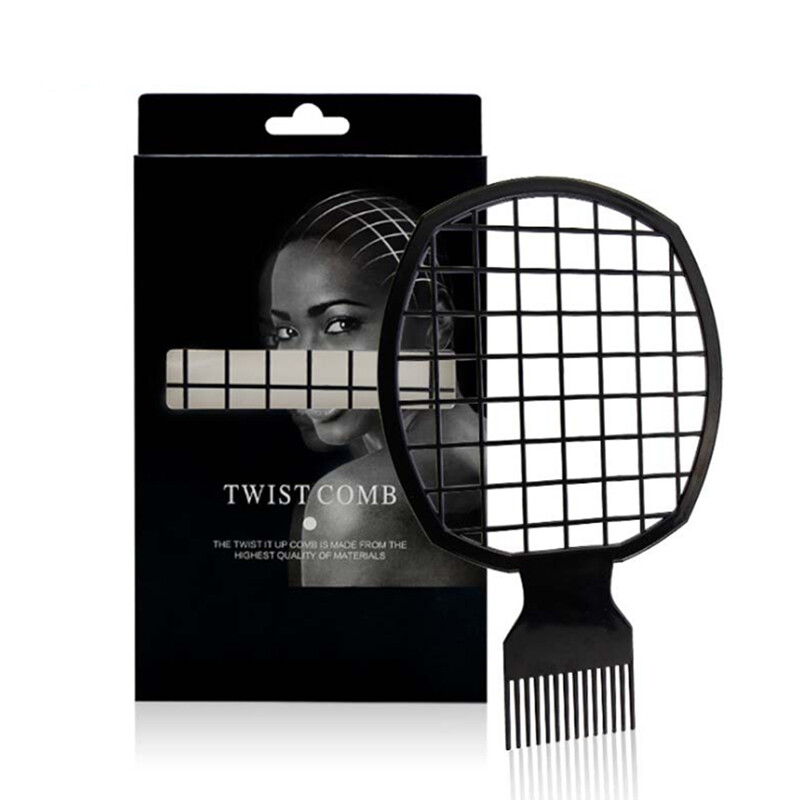 Men Twist Hair Comb Wave Curl Brush Curly Hair Braiders Tool Afro ...