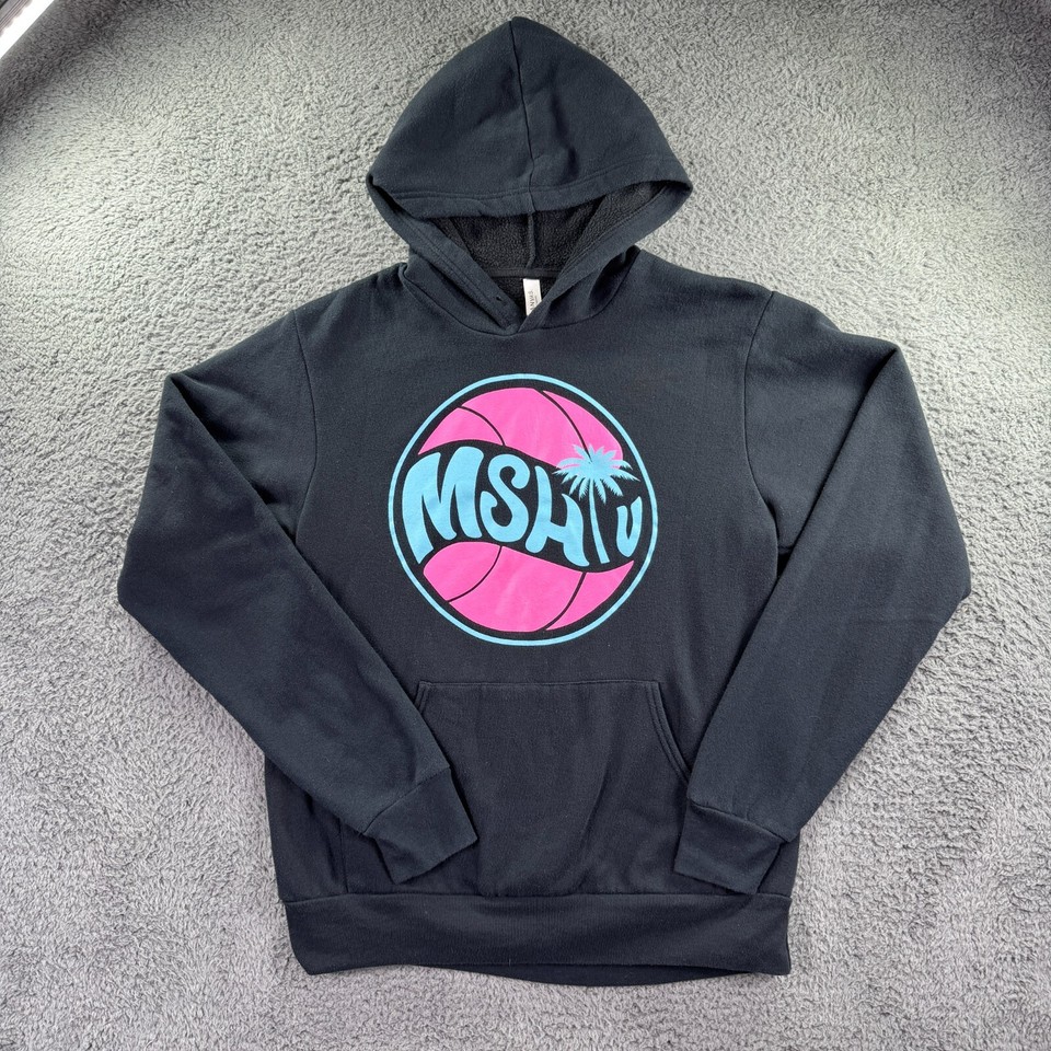 MSHTV Hoodie Mens Medium Black LaMelo Ball Basketball Camp Hoops Street ...