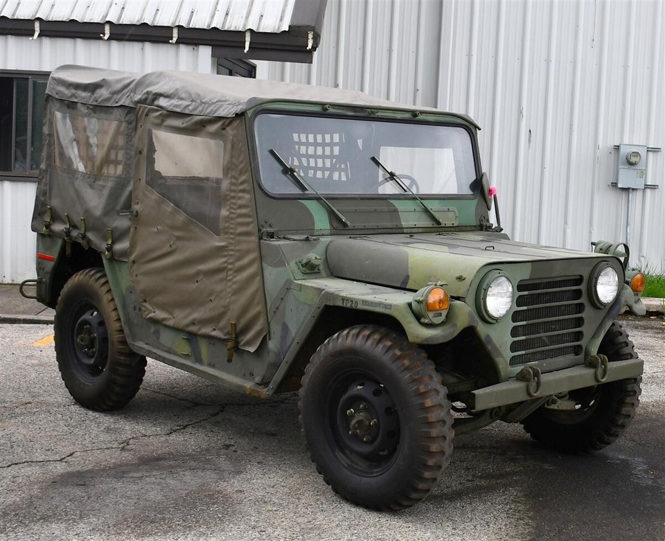 M151A2 AM General Jeep MUTT with M416 Trailer 4x4 Military Surplus Runs ...
