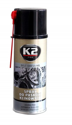 K2 PROTECT BELT CAR DRESSING SPRAY ANTI SLIP NOISE REDUCING STOP ...