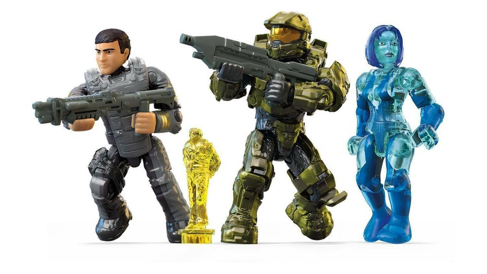 MEGA CONSTRUX HALO 4 UNSC INFINITY SET FVK37 MASTER CHIEF CORTANA ...