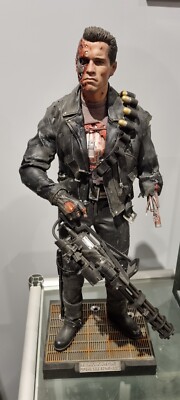 Enterbay T800 Terminator 2 Judgement Day Arnold Schwarzenegger | eBay ...