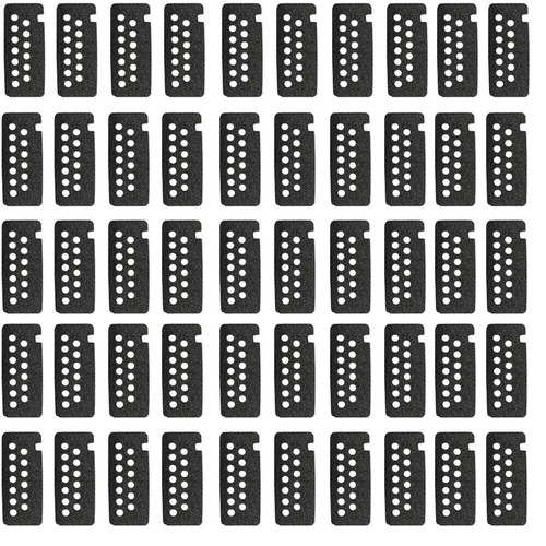 50Pcs Connector Labels Side Sticker For Motorola GP340 GP360 380 HT1250 ...