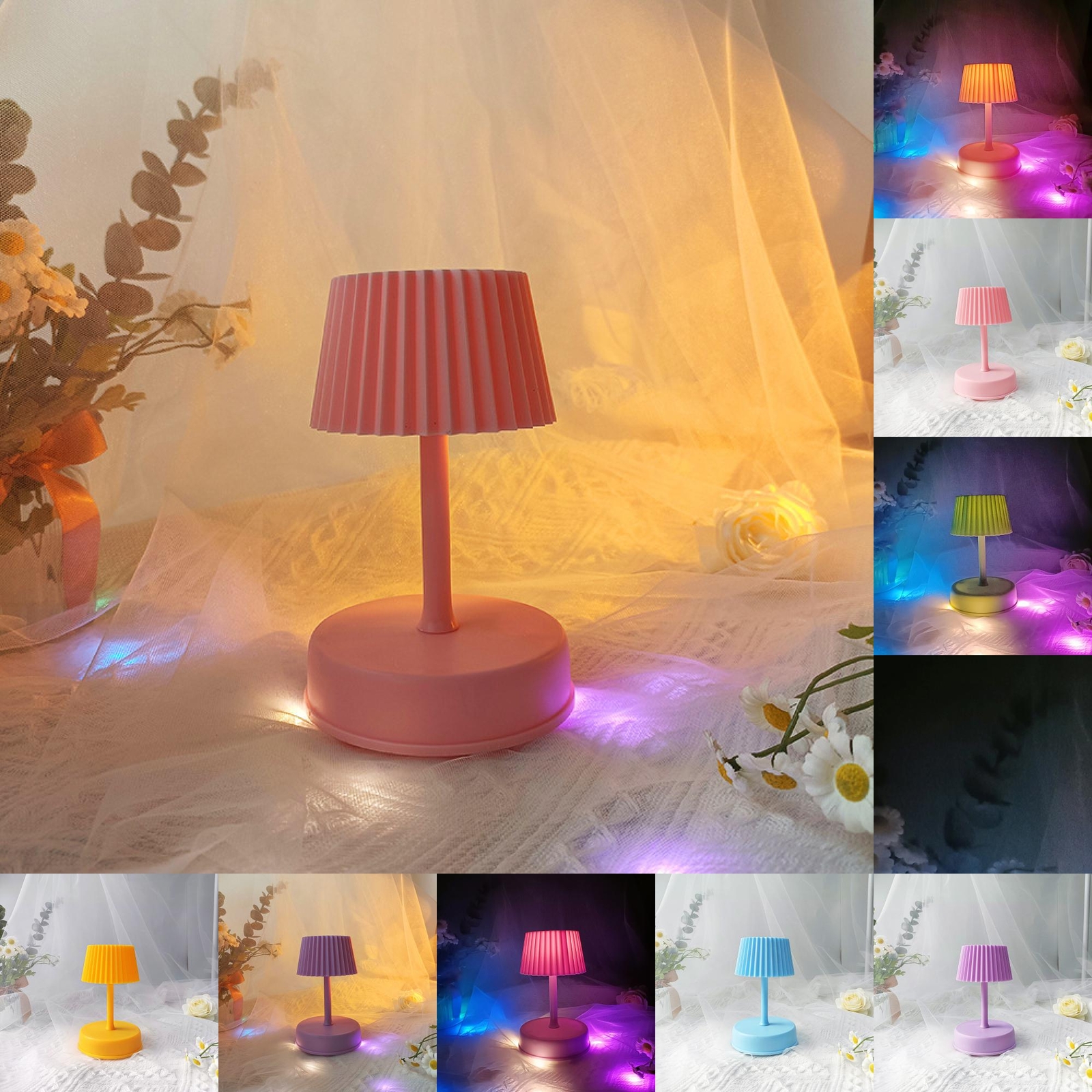 Eight-tone Box Glow Toy Vintage European Style Music Table Lamp ...