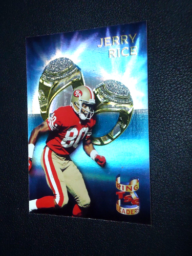 Jerry Rice 1994 TOPPS STADIUM CLUB RING LEADERS Card #6 49ERS | eBay