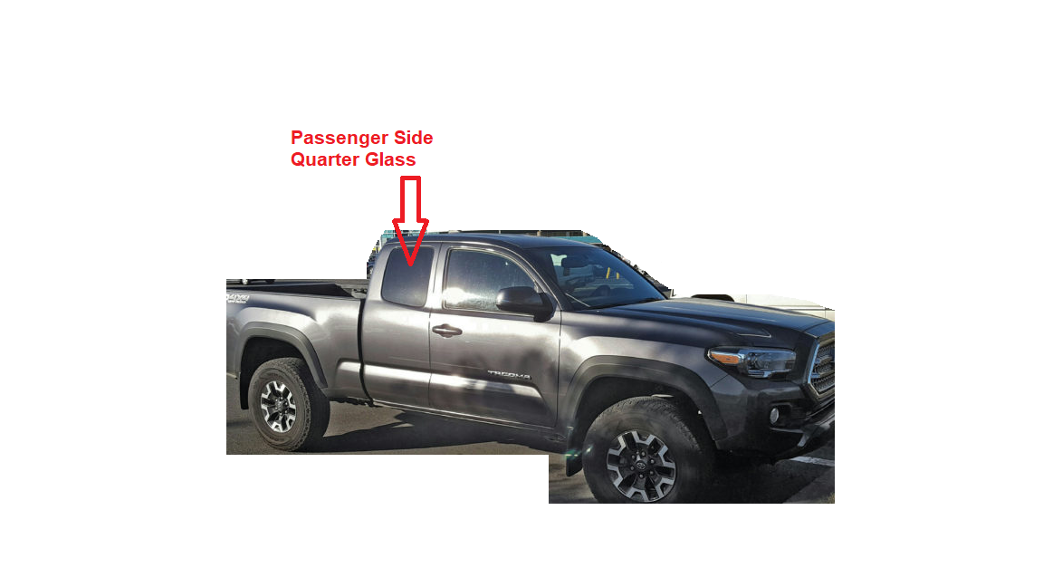 Fits 05-15 Toyota Tacoma 2 Door Ext Cab Passenger Side Right Rear ...
