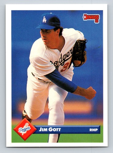 Jim Gott 1993 Donruss #670 Los Angeles Dodgers | eBay