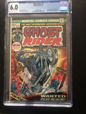marvel ghost rider 1 cgc 6.0. There Are Only So Many Of The Iconic Book ...