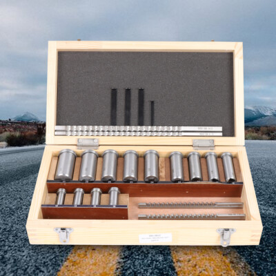 22 Pcs HSS Metric Keyway Broach Set Metric Size Metalworking Tool 4/5/6 ...