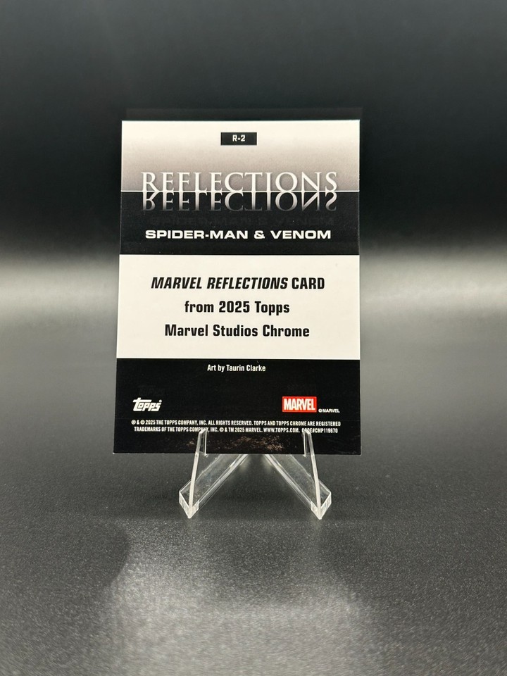 2025 Topps Chrome Marvel Spider-Man Reflections Case Hit Venom | eBay