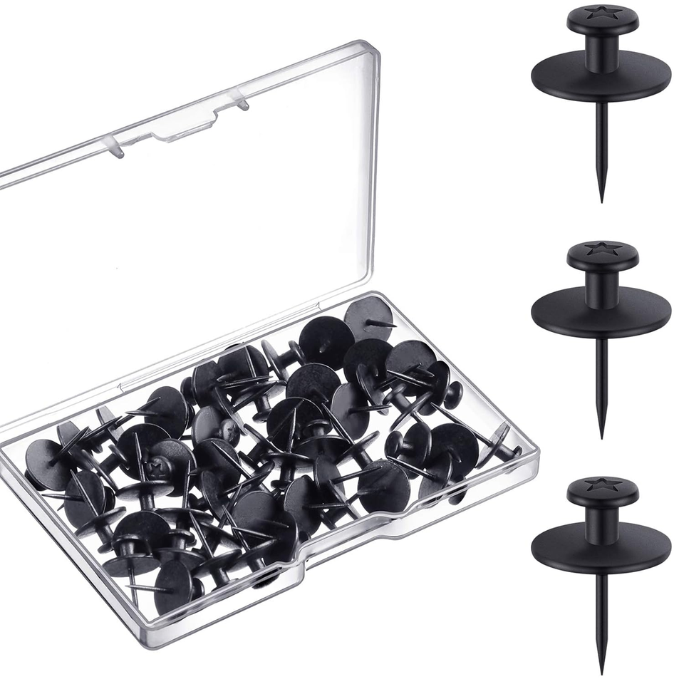 Push Pins Picture Hangers Double Headed Thumb Tacks Wall Hooks for Wall ...