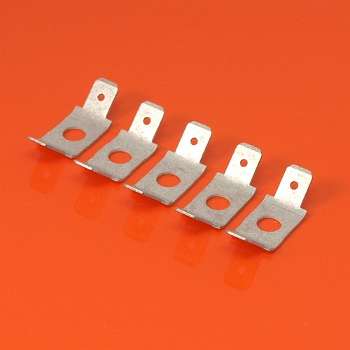 High Quality 6.3mm Electrical Earth Double Connector Tabs 1/4" Lucar VW ...