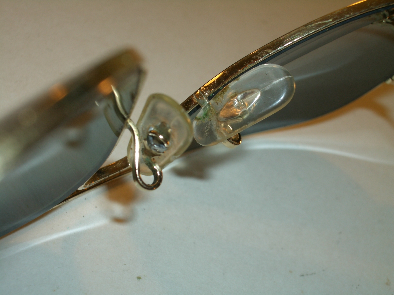 58MM B&L RAY BAN GP WRAPAROUNDs G15 UV GLASS LENS PILOT AVIATORS ...