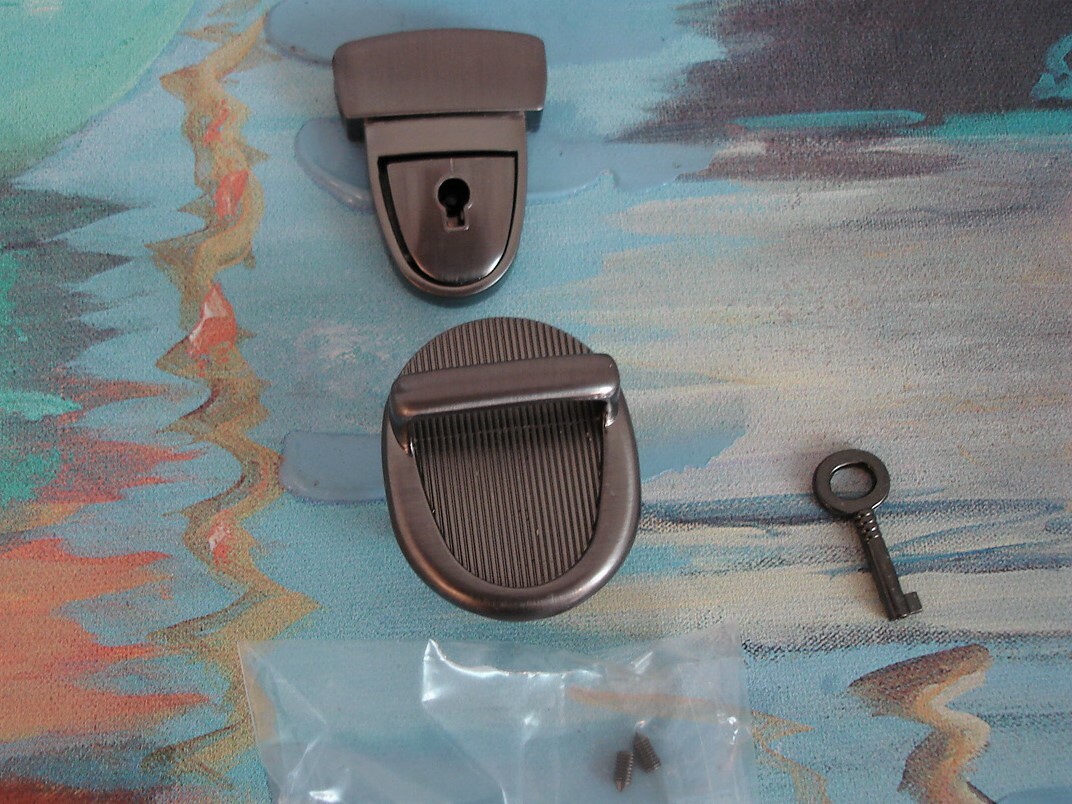 Key Tuck Lock Replacement for Briefcase Attaché Case Laptop Bag Travel ...