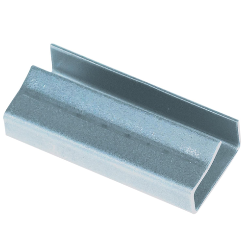 PPS1210SEAL Metal Poly Strapping Seals, Open/Snap On, 1/2', Silver ...