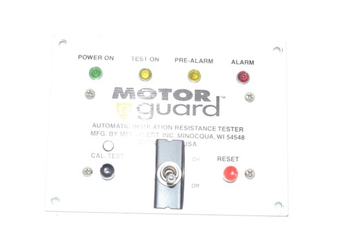MEG-ALERT MOTOR GUARD AUTOMATIC MOTOR INSULATION RESISTANCE TESTER | eBay
