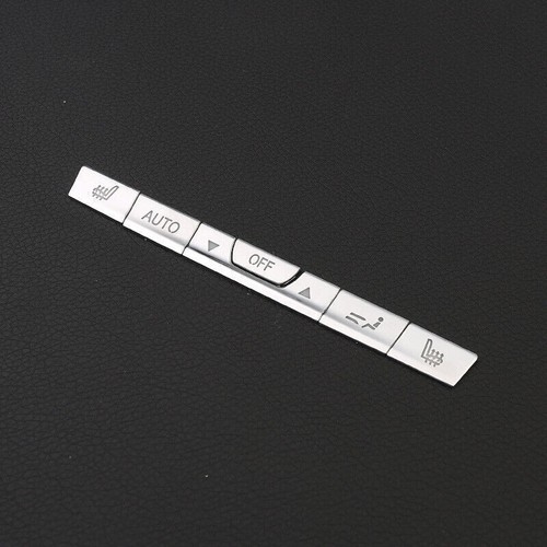 For BMW X3 X4 G02 2018-2021 Matte Silver Central Console AC Button ...