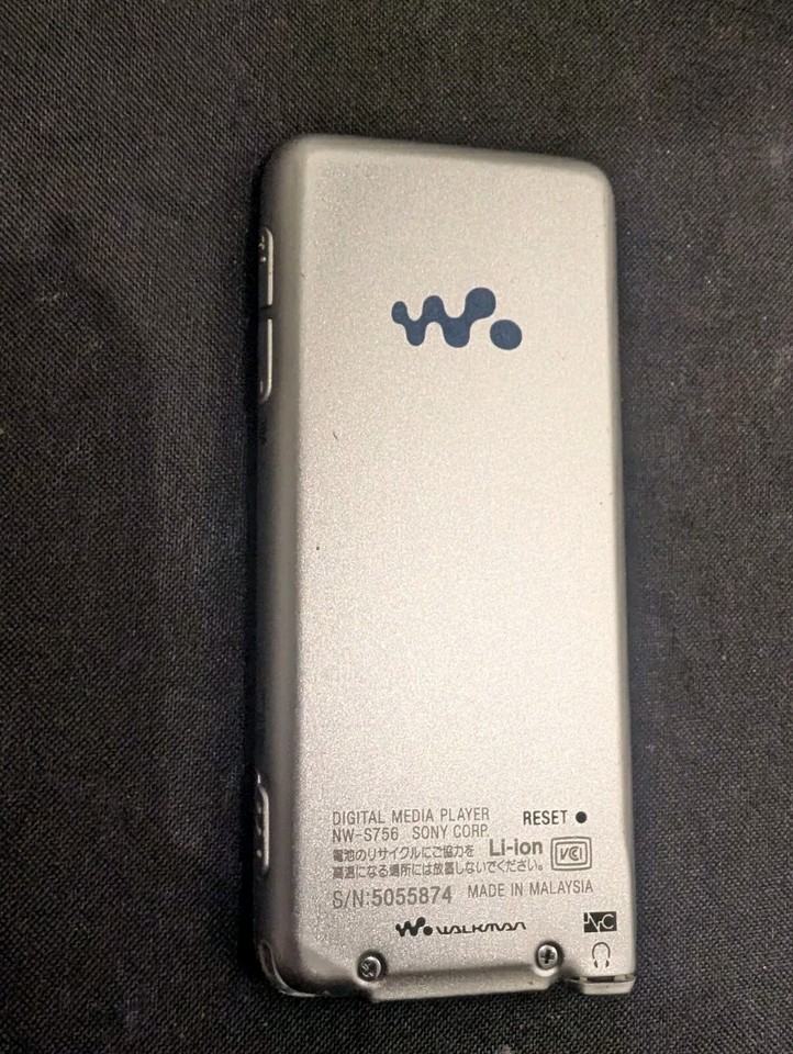 NW-S756 Sony Walkman Silver 30gb | eBay