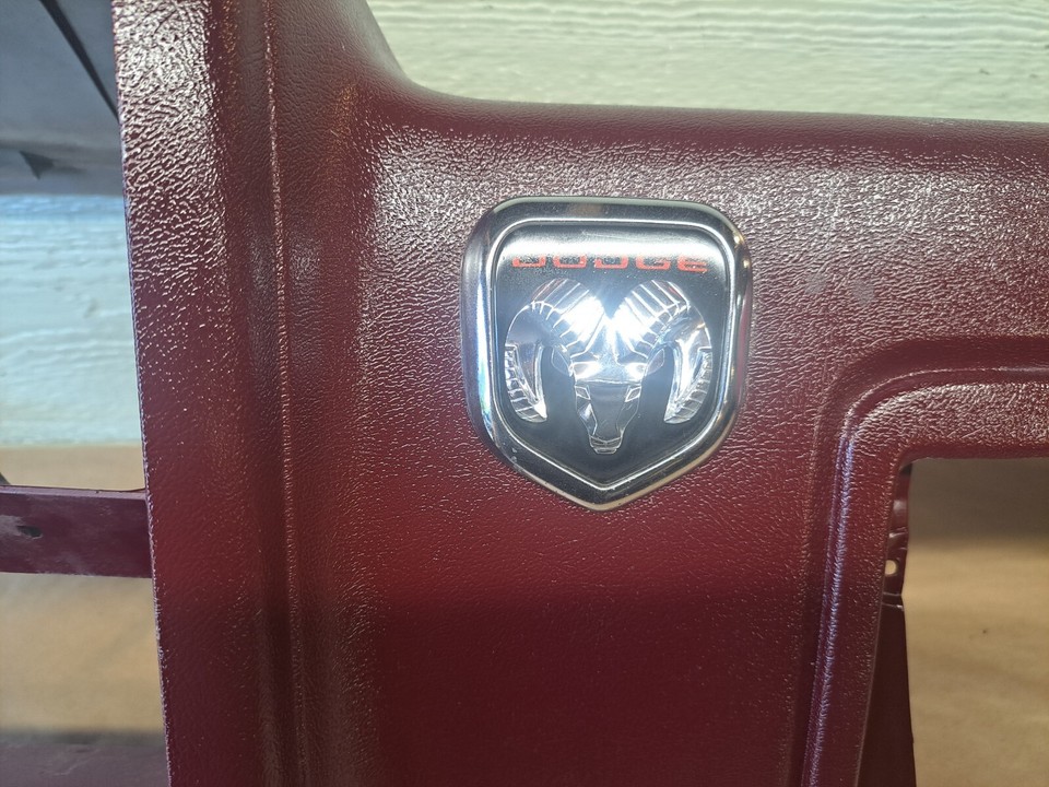 1981-1993 Dodge Ram Pickup Truck D250 D350 D150 Red Dashboard Shell ...