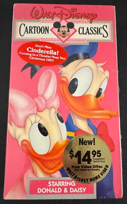 Walt Disney Cartoon Classics - Starring Donald & Daisy V. 7 (VHS, 1991 ...