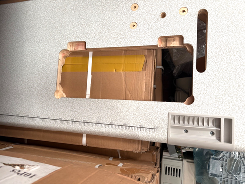 SEWLINE NEW 19x7 CUT-OUT TABLE SET FOR MOST 1 NDL INDUSTRIAL SEWING ...