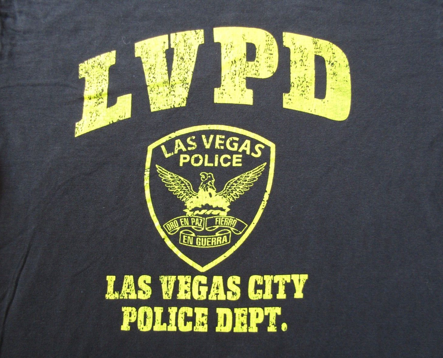 LVPD Las Vegas City Police Dept blk short sleeve t-sh… - Gem
