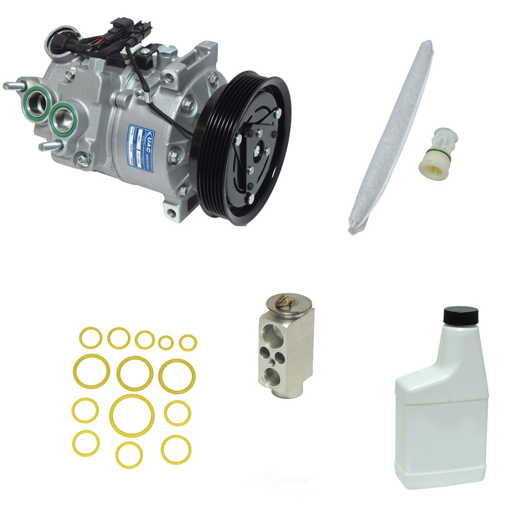 A/C Compressor Kit-T6, Eng Code: B6304T2, Turbo UAC KT 5359 fits 07-08 ...