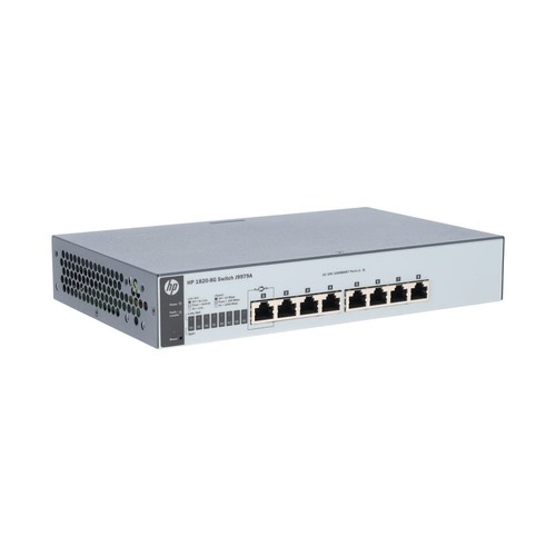 HP J9979A-WPSU 1820-8G Switch 10/100/1000Base-T Ports (1-8) W/O PSU ...