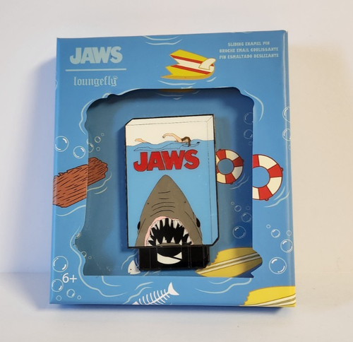 Loungefly Jaws Pin LE 1000 Sliding Enamel Pin In Collector Box One Box ...