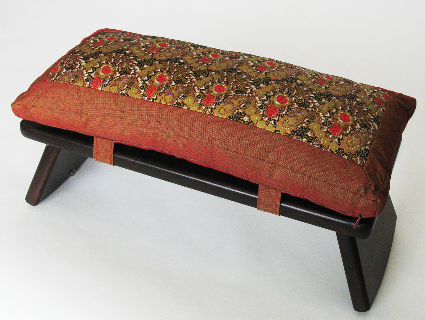 Meditation Bench Folding Zen Seiza & Cushion Set | eBay