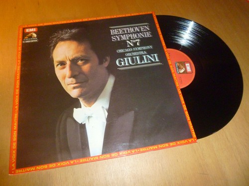 CARLO MARIA GIULINI & CHICAGO SYMPHONY ORCH symphonie n° 7 BEETHOVEN ...