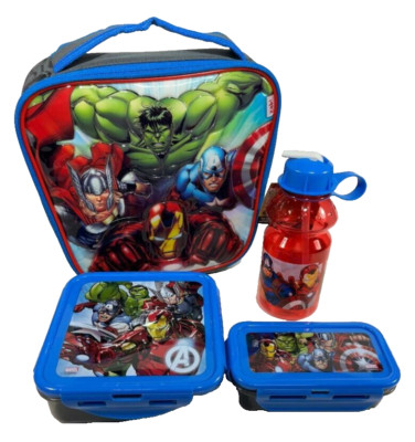 Zak Marvel Avengers Kids Insulated Lunch Bag / Lunch Boxes / Drink ...